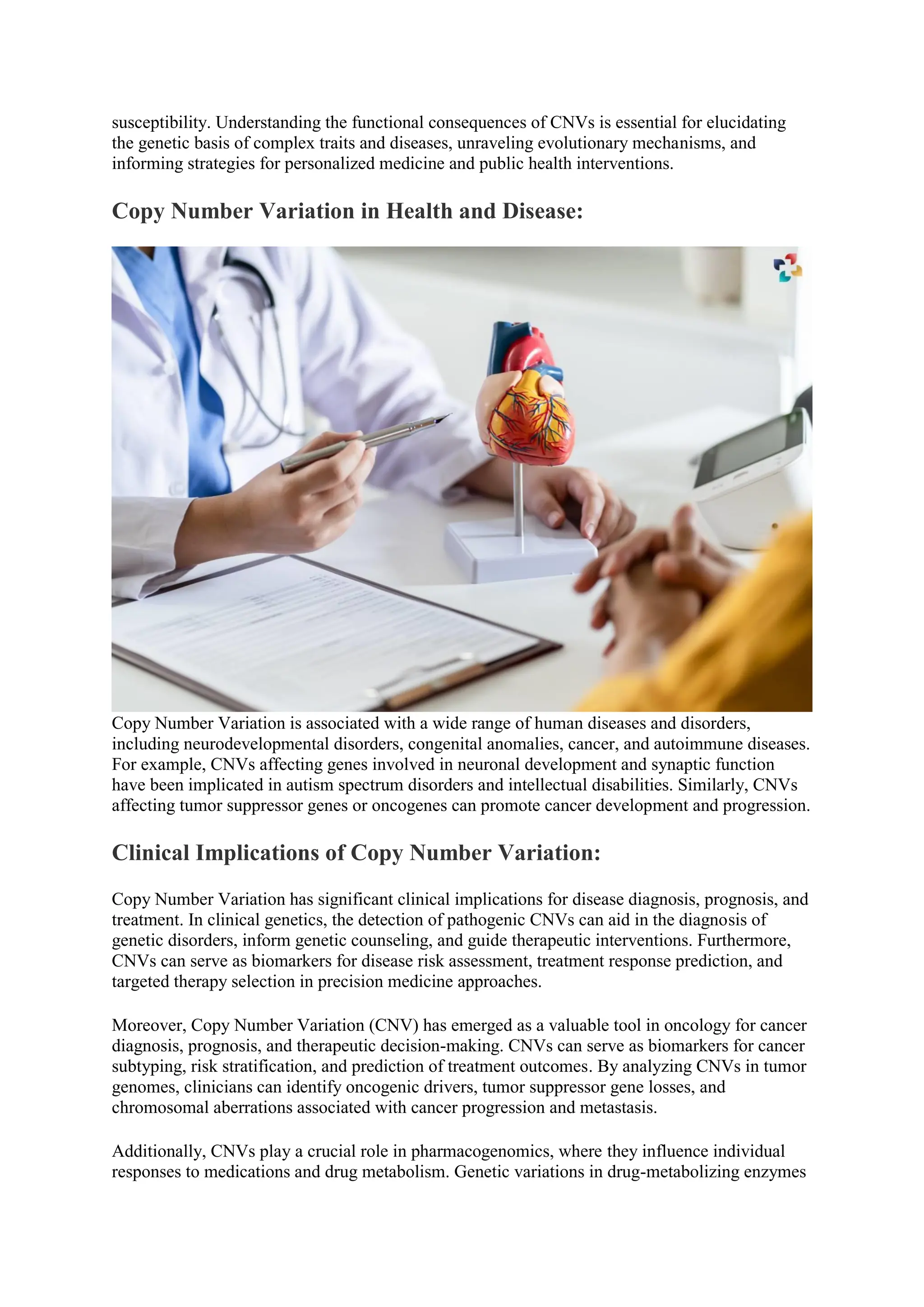 Detail Understanding of Copy Number Variation (CNV) | The Lifesciences Magazine | PDF | Genetics ...