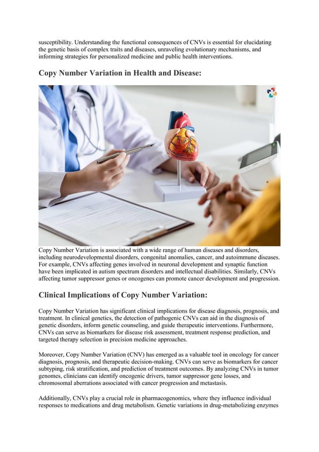 Detail Understanding of Copy Number Variation (CNV) | The Lifesciences Magazine | PDF | Genetics ...