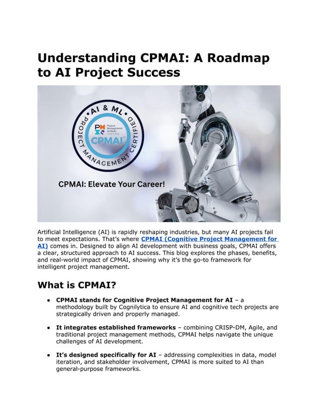 Understanding CPMAI_ A Roadmap to AI Project Success.docx