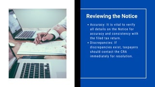 Understanding CRA Notice of Assessment | PDF