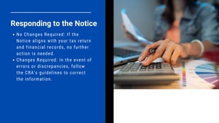 Understanding CRA Notice of Assessment | PPT