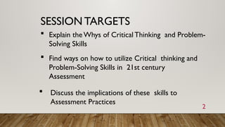 UNDERSTANDING CRITICAL THINKING and PROBLEM SOLVING SKILLS.pptx