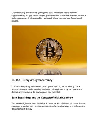 Understanding Cryptocurrency: A Beginner's Guide to the History and ...