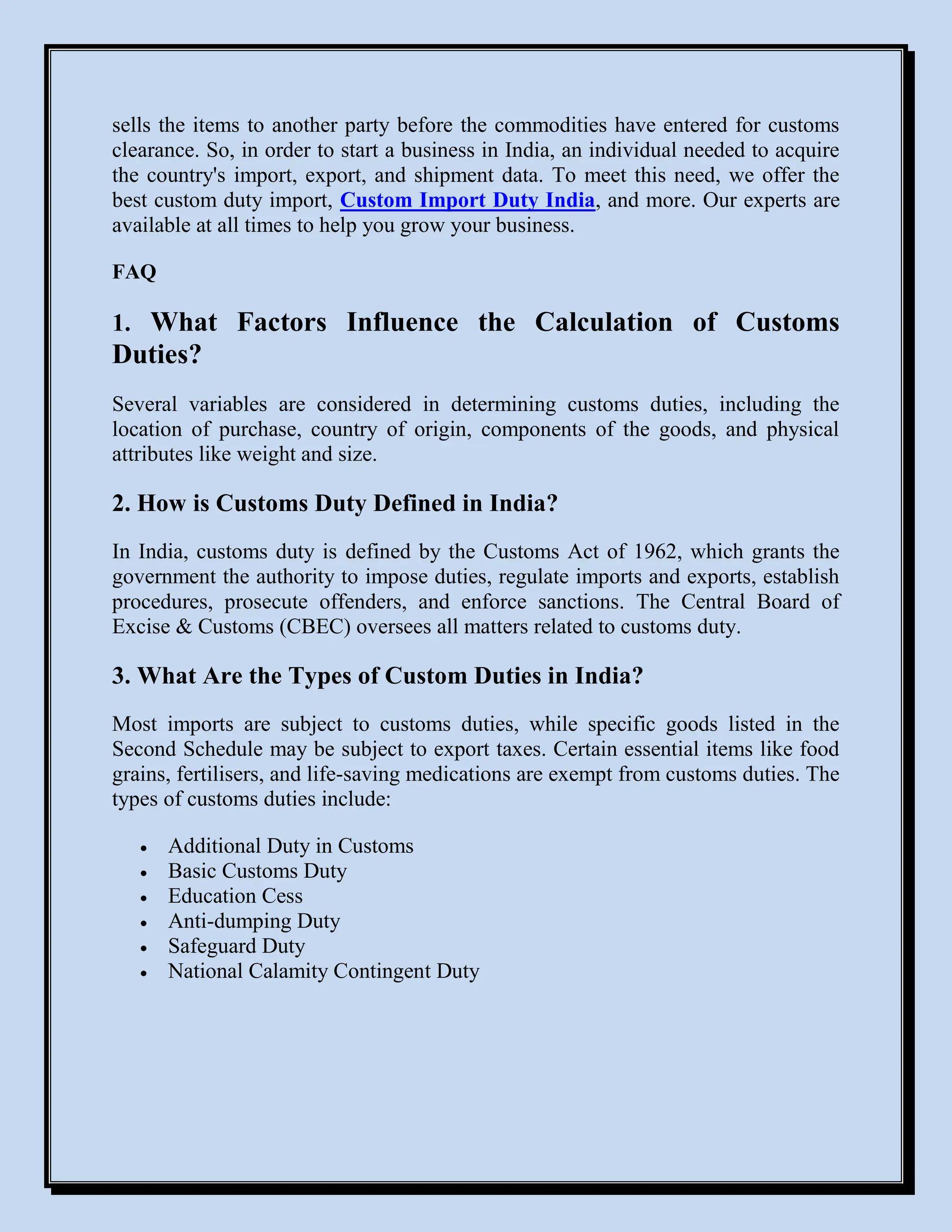 Understanding Custom Duties Types, Calculation, and Regulations.pdf