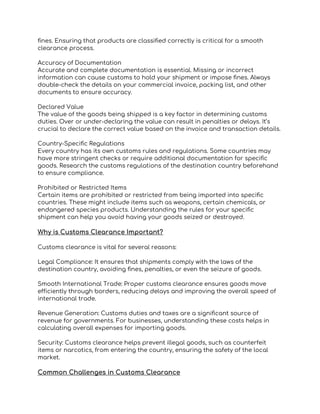 Understanding Customs Clearance - What You Need to Know.docx