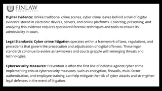 Understanding Cyber Crime Litigation: Key Concepts and Legal Frameworks ...