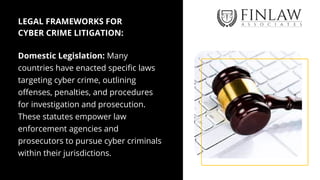 Understanding Cyber Crime Litigation: Key Concepts and Legal Frameworks ...