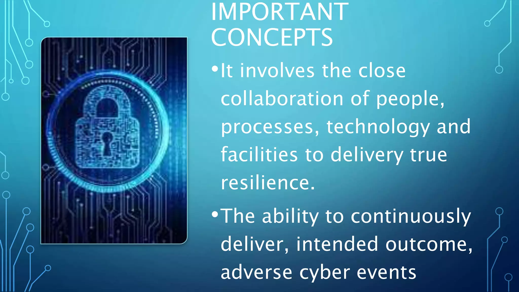 Understanding cyber resilience | PPTX