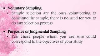 Understanding data and ways on systematically collecting data | PPTX