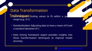 Understanding Data Preprocessing in Data Mining Assignments.pptx