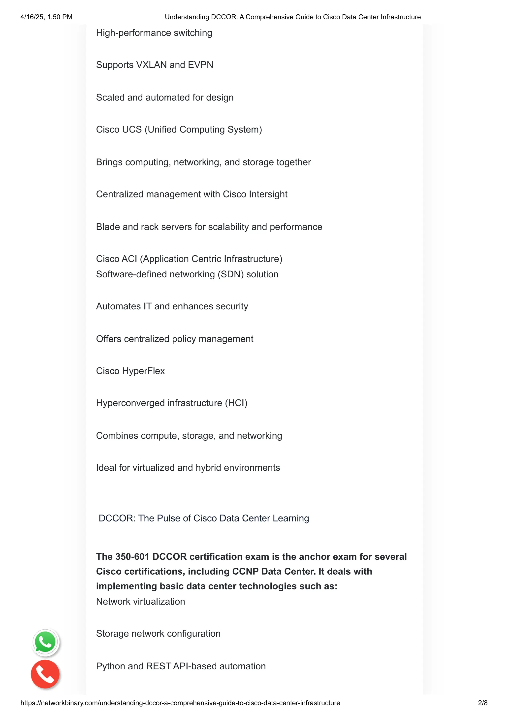 Understanding DCCOR_ A Comprehensive Guide to Cisco Data Center ...