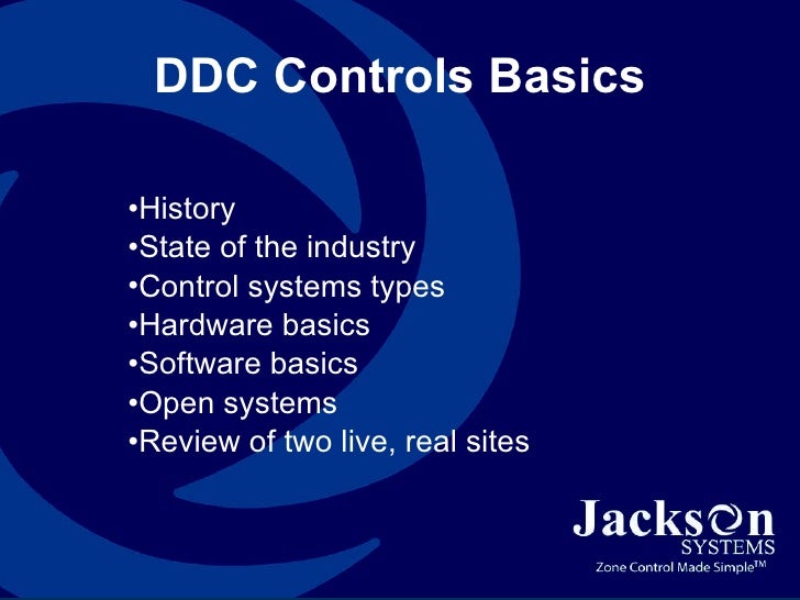 Jackson Systems - Understanding Basic DDC Controls for Commercial Sys…