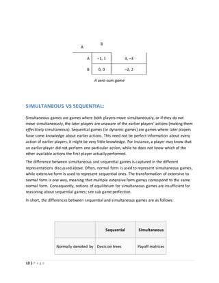 UNDERSTANDING DECISION/ GAME THEORY FOR BETTER RISK ASSESSMENT. | DOCX | Business | Business and ...