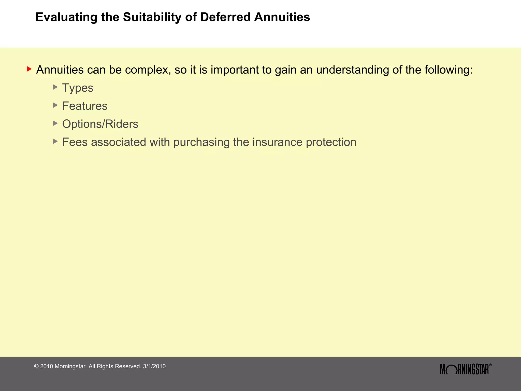 Understanding Deferred Annuities | PPT