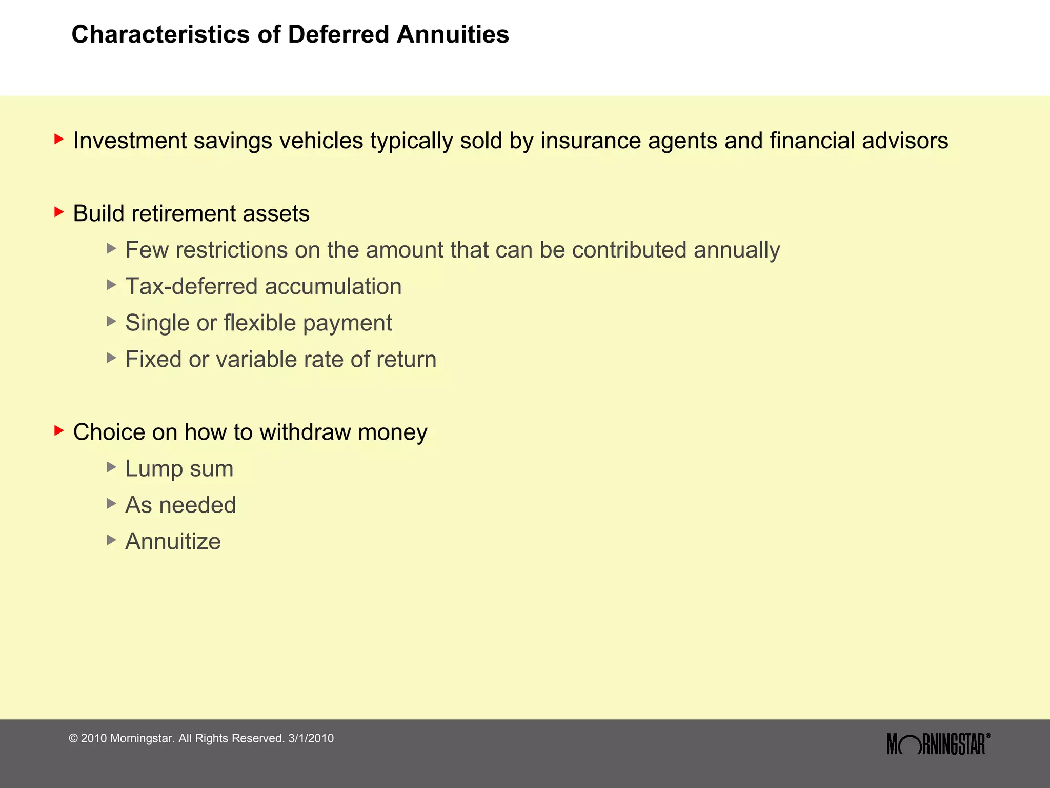 Understanding Deferred Annuities | PPT