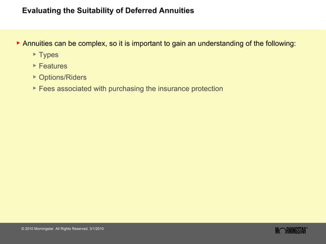Understanding Deferred Annuities | PPT