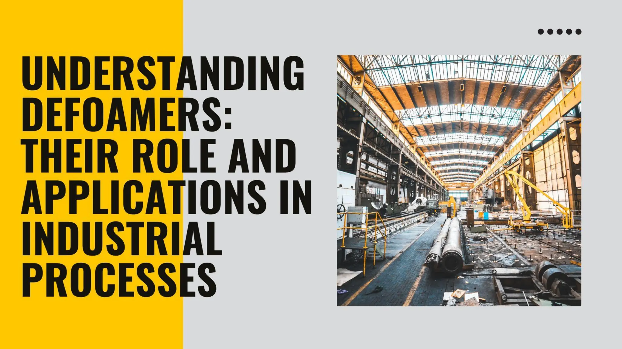 Understanding Defoamers_ Their Role and Applications in Industrial ...
