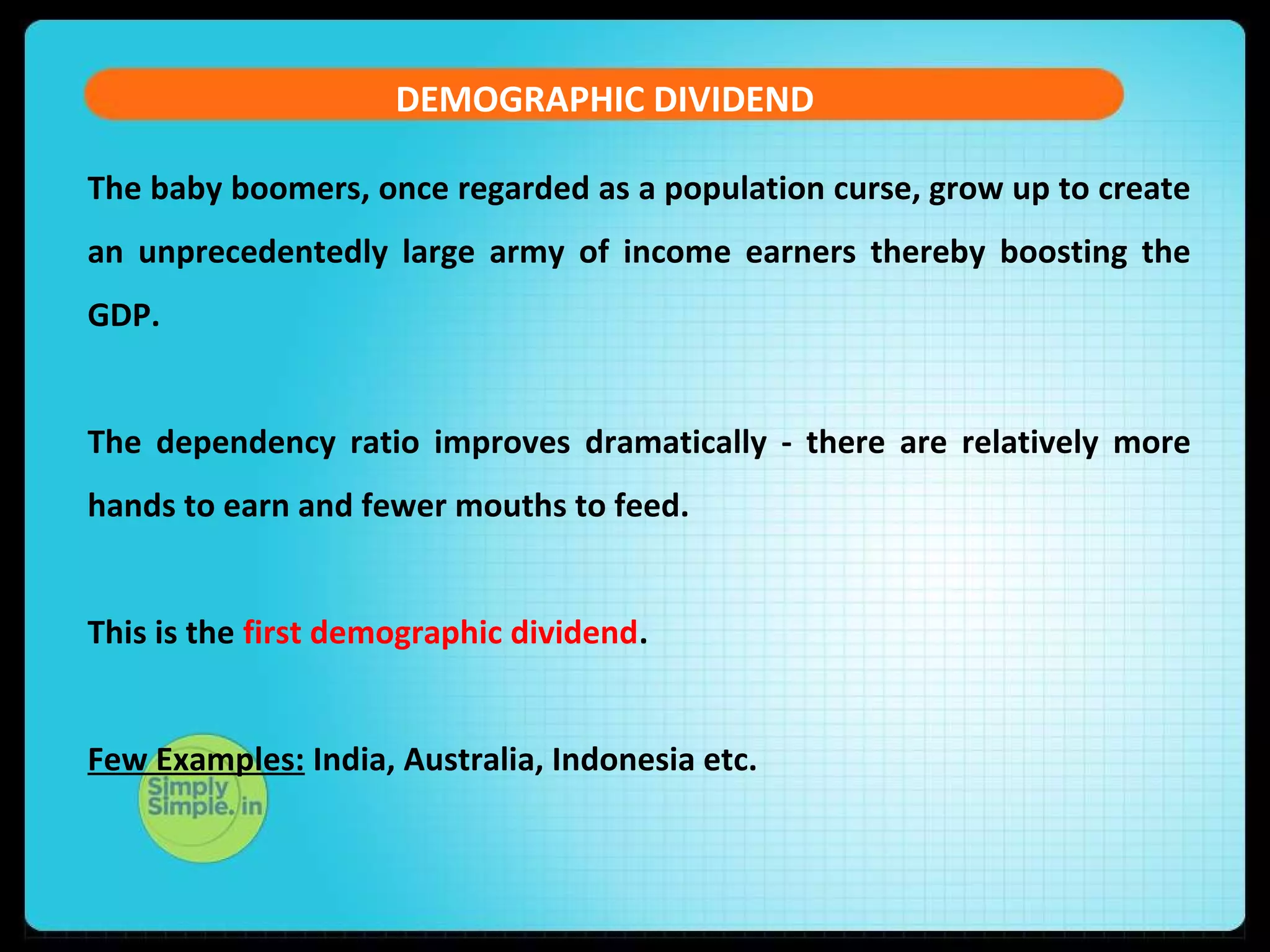 Understanding Demographic Dividend | PPS