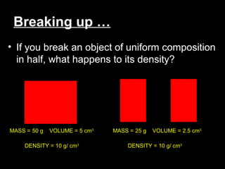 Understanding density | PPT
