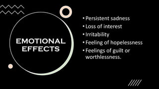 Understanding Depression - Causes, Effects & Coping Strategies - Idowu ...