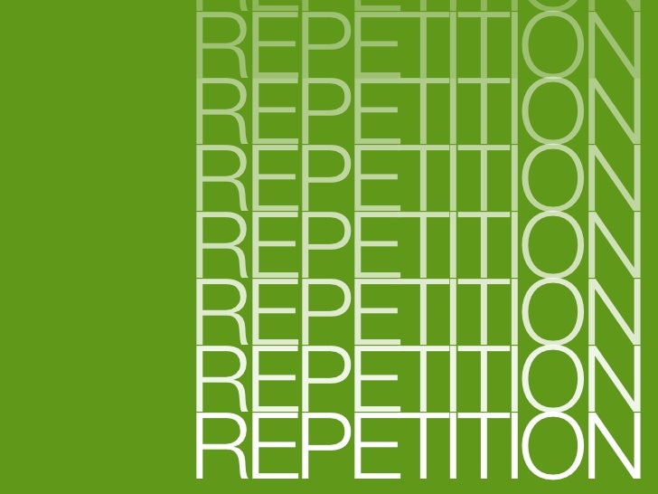 Repetition Web Design