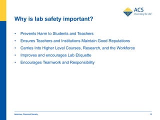 Understanding, Developing, and Implementing Laboratory Safety Culture ...