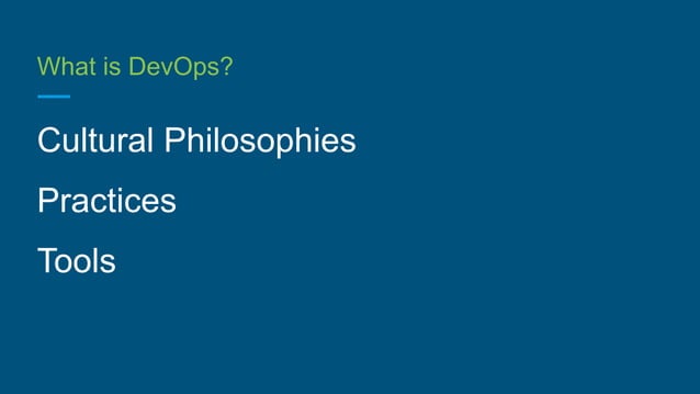 Understanding DevOps | PPT