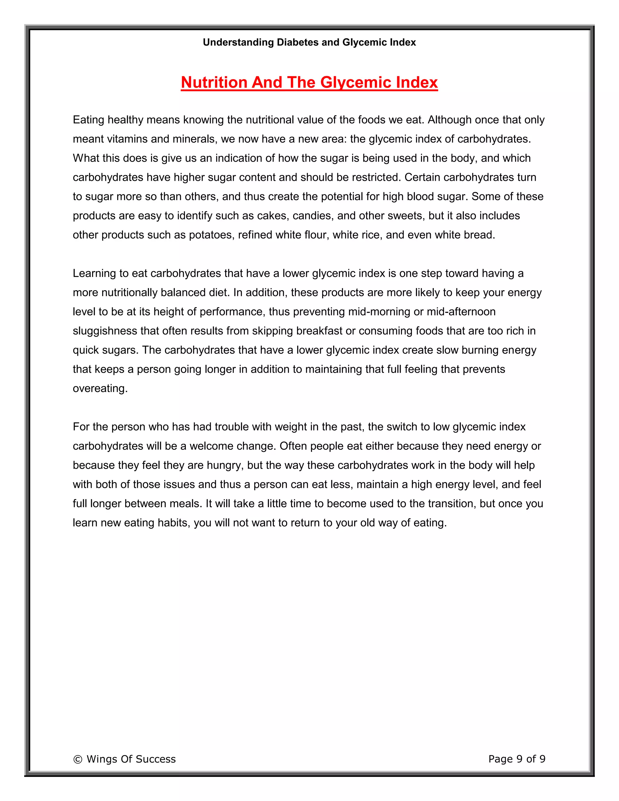 Understanding diabetes. | PDF | Diabetes | Diseases and Conditions