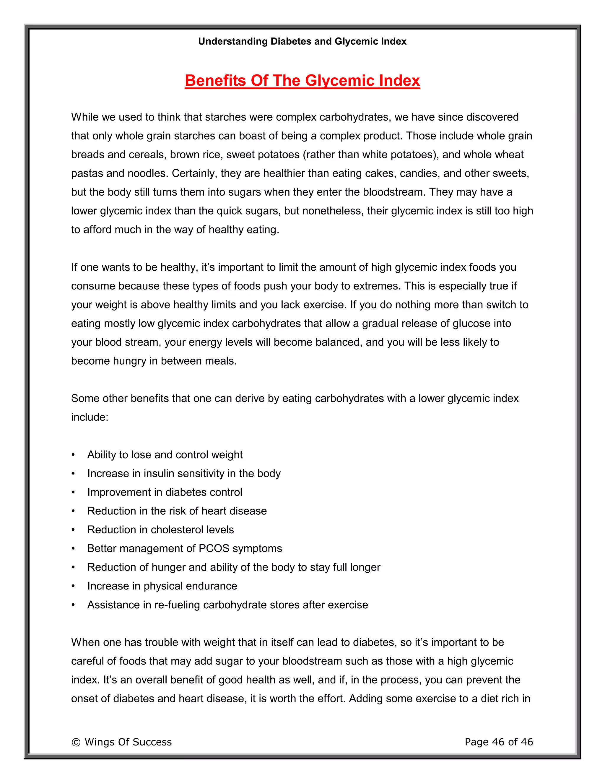 Understanding diabetes and_glycemic_index | PDF