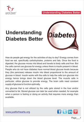 Understanding Diabetes Better | PDF