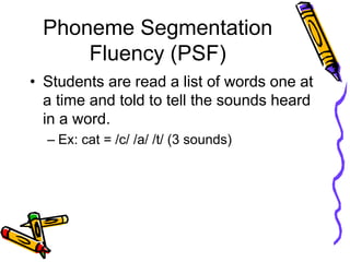 Understanding the DIBELS assessments.ppt
