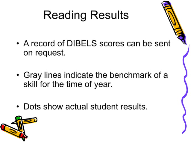 Understanding the DIBELS assessments.ppt | Education