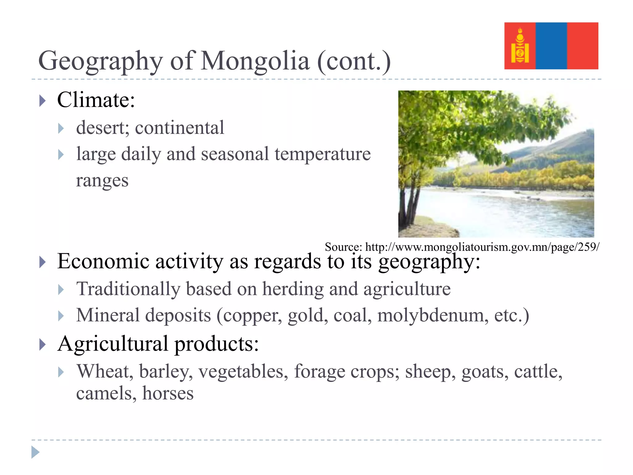 Understanding different cultures_Mongolia | PPSX | Geography | Science