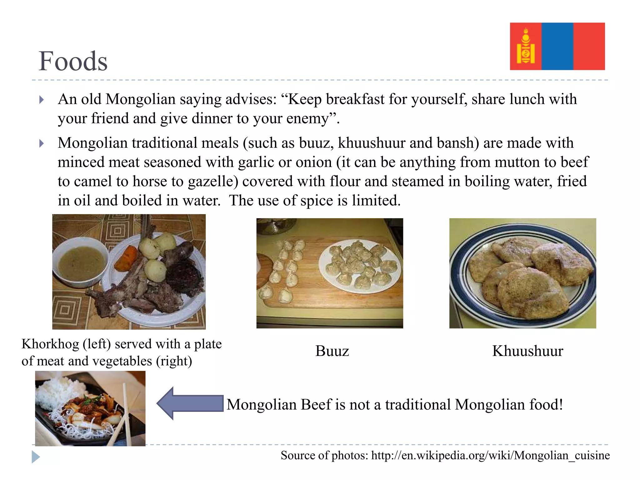 Understanding different cultures_Mongolia | PPSX | Geography | Science