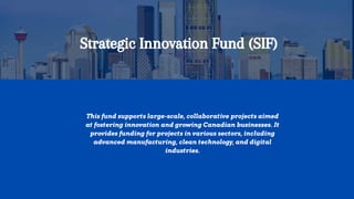 Understanding Different Types of SR&ED Funding | PPT