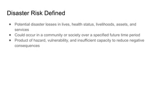 Understanding Disasters and Disaster Risk_ A Comprehensive Overview.pptx