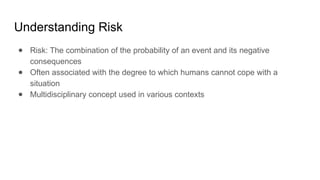 Understanding Disasters and Disaster Risk_ A Comprehensive Overview.pptx