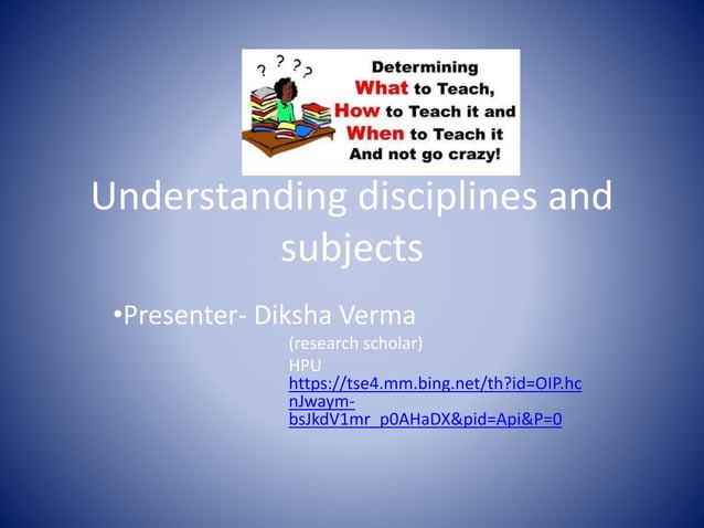 Understanding disciplines and subjects.pptx