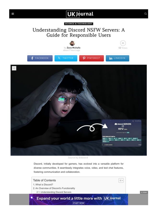 Understanding Discord NSFW Servers A Guide for Responsible Users.pdf | Social Networking | Internet