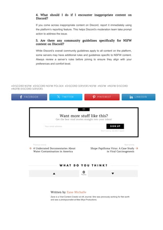 Understanding Discord NSFW Servers A Guide for Responsible Users.pdf ...