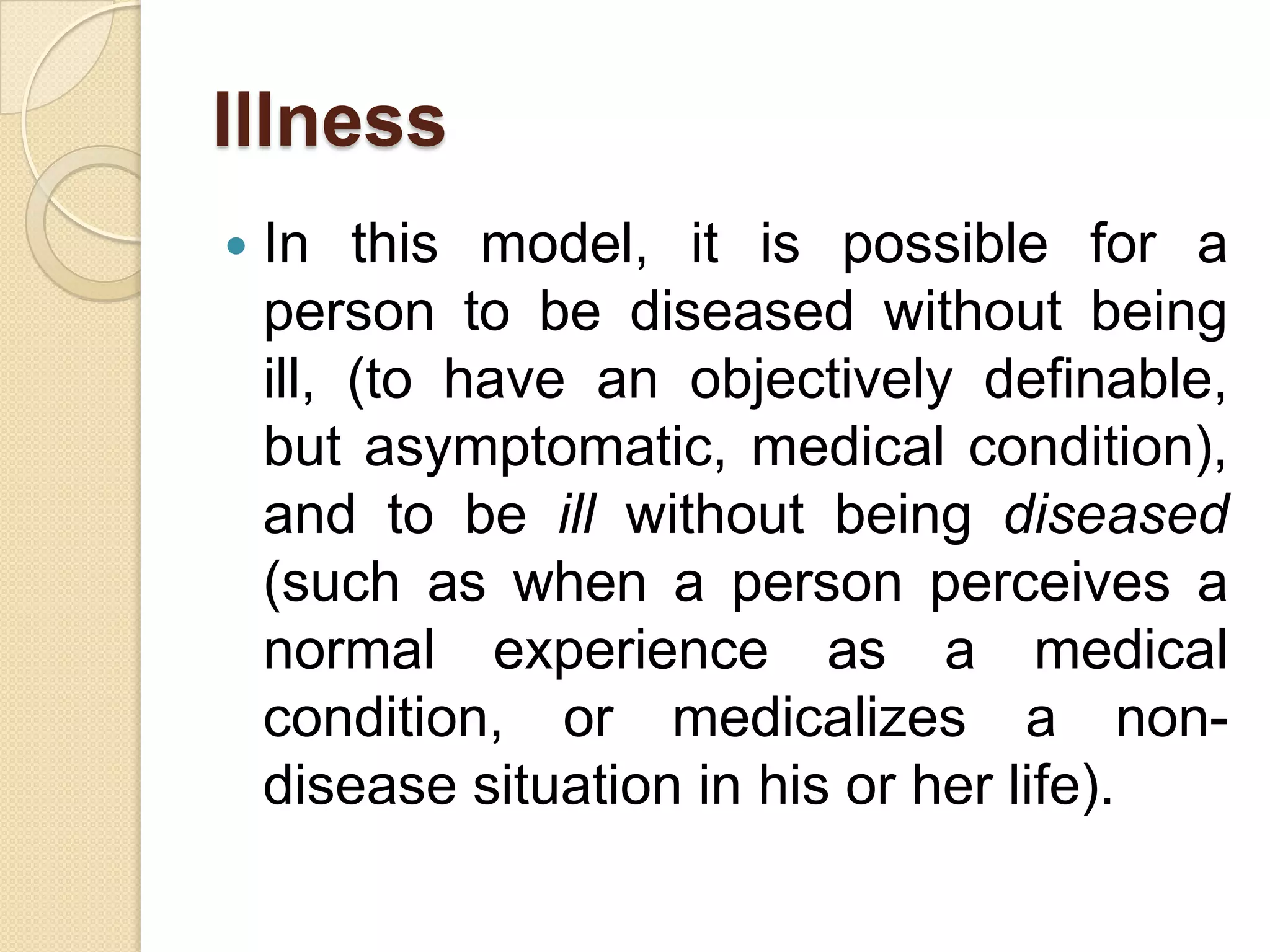 Understanding diseases and its major treatment | PPTX