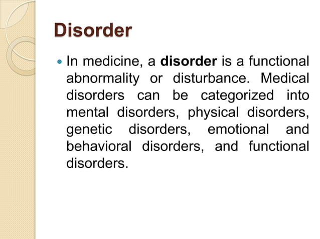 Understanding diseases and its major treatment | PPTX | Infectious ...
