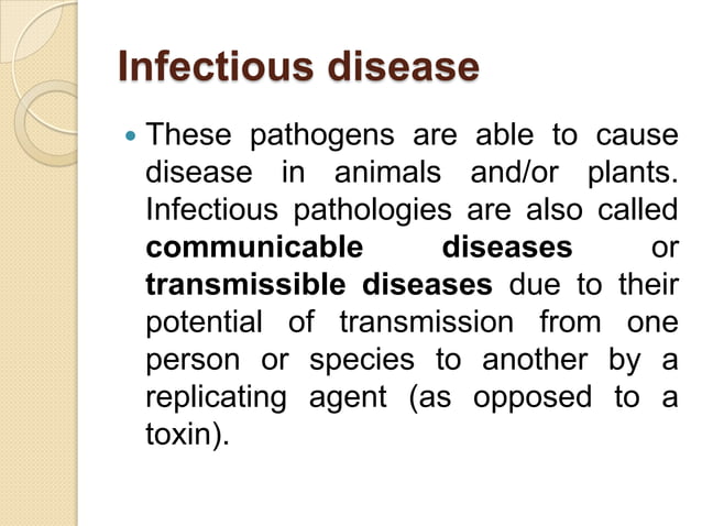 Understanding diseases and its major treatment | PPTX | Infectious ...