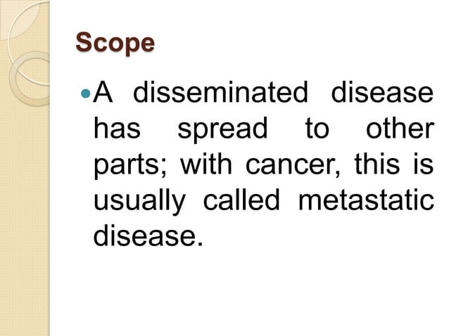 Understanding diseases and its major treatment | PPTX | Infectious ...