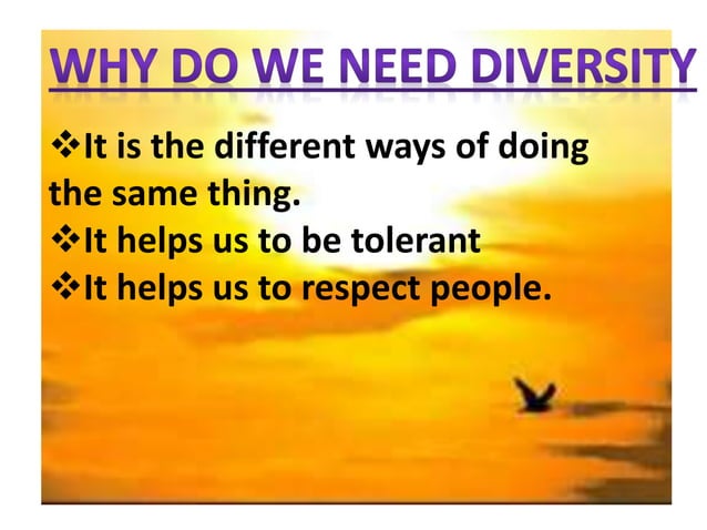 Understanding diversity | PPTX