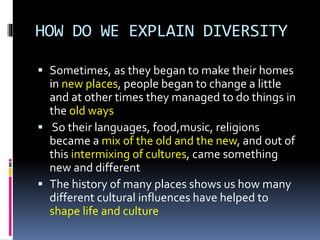 cbse class 6th civics chapter 1-Understanding diversity | PPTX