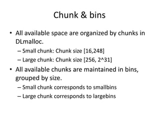Understanding DLmalloc | PDF