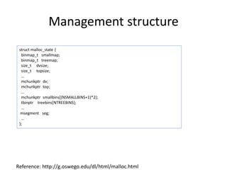 Understanding DLmalloc | PDF