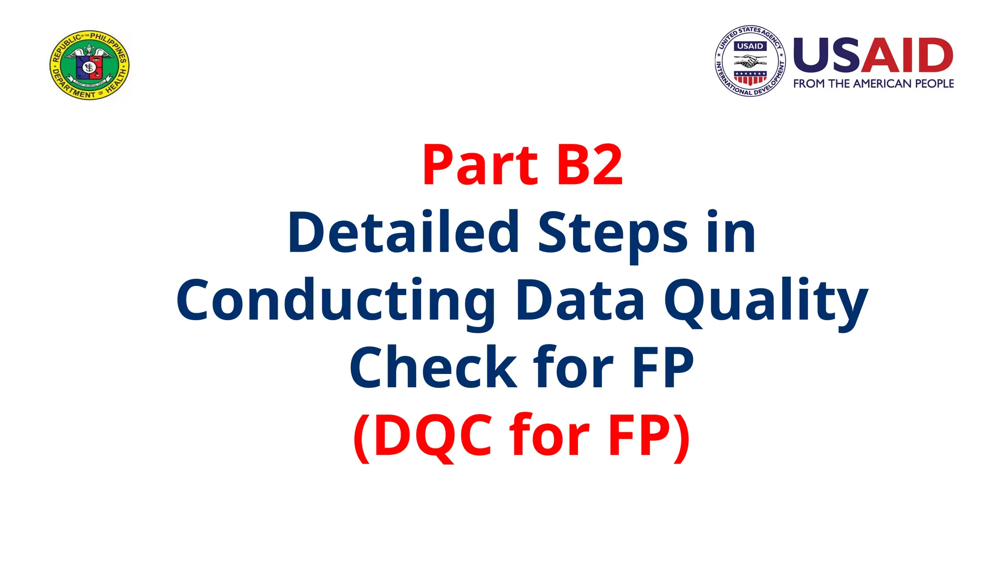 Understand the Data Quality Check (DQC) | PPTX