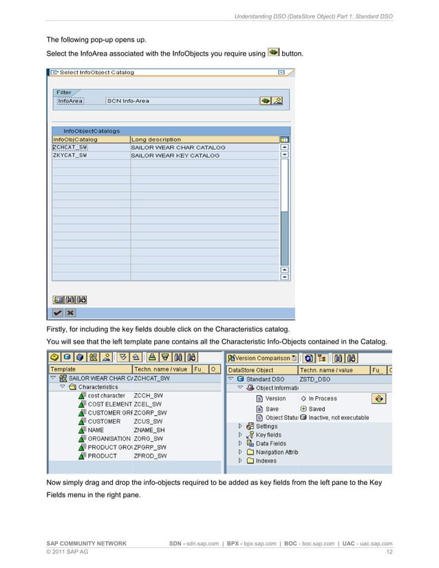 Understanding Dso Data Store Object Part 13a Standard Dsodoc